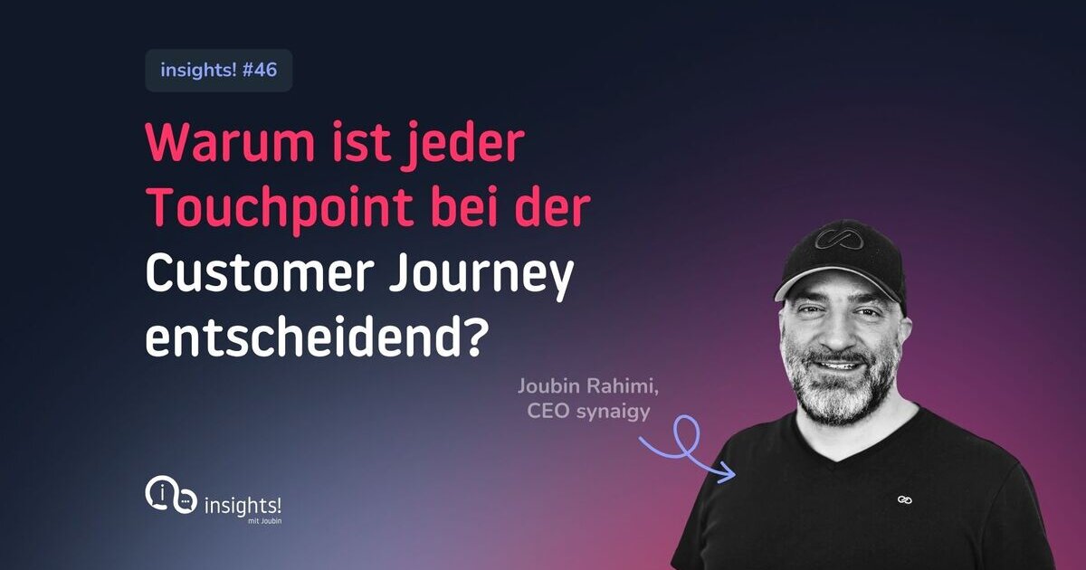 Die Customer Journey vom Informationsbedarf bis zum Kauf | synaigy GmbH