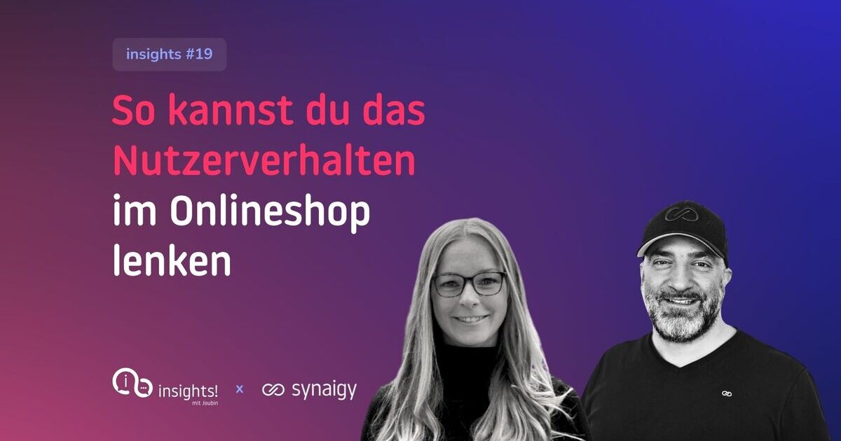 Digital Nudging im E-Commerce - mit Katja Wagner | synaigy GmbH
